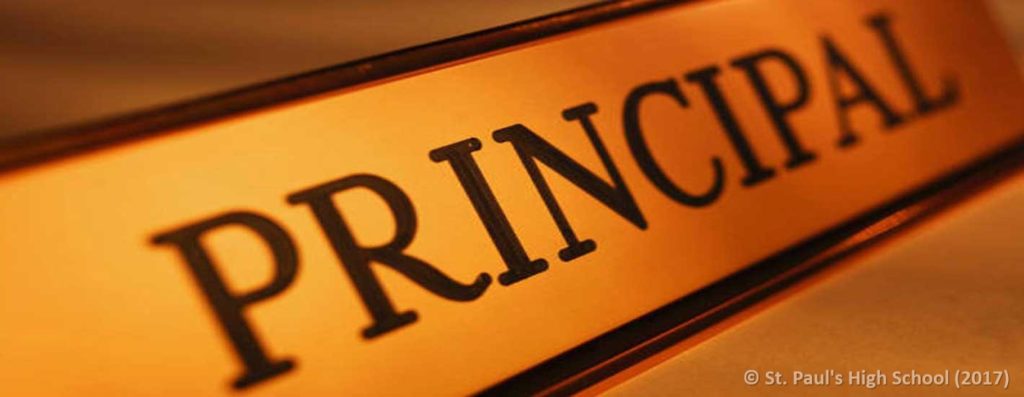 Principal - St. Paul's Jesuit School